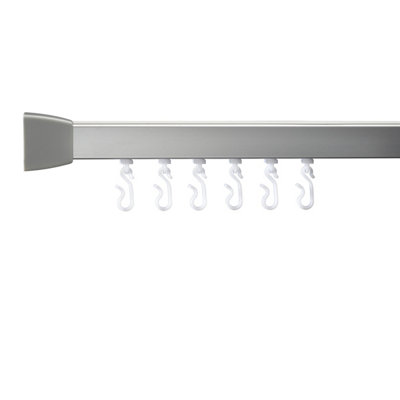 Croydex Professional Profile 800 Standard Angled Shower Rail Silver ...