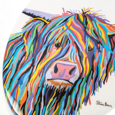 Croydex Steven Brown "Angus McCoo" Soft Close Toilet Seat with Flexi ...