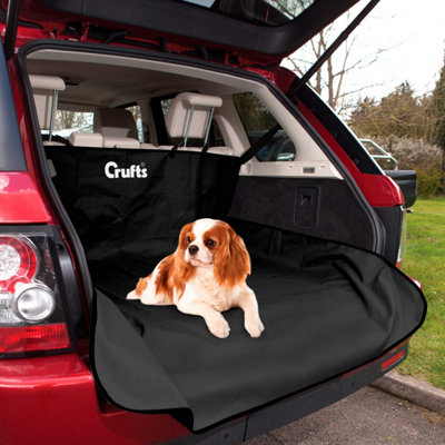 Crufts - Pet Car Boot Liner for Pets Black