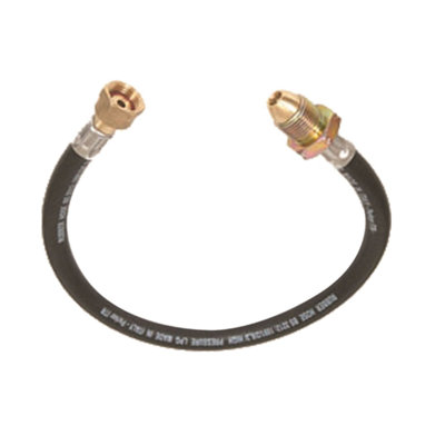Crusader 0.5m Propane Pigtail Hose with M20 Fittings for Bulkhead ...