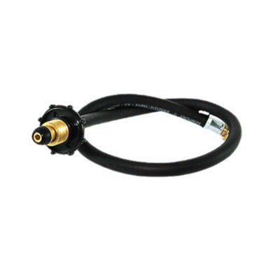 CRUSADER 450MM PROPANE PIGTAIL GAS HOSE WITH HAND WHEEL M20 FITTING FOR ...