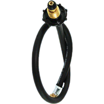 CRUSADER 450MM PROPANE PIGTAIL GAS HOSE WITH HAND WHEEL M20 FITTING FOR ...