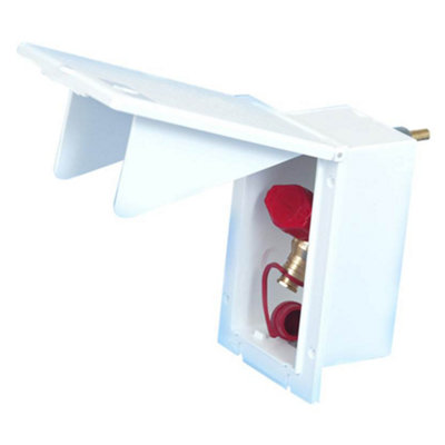 Crusader Quick Release Gas Outlet Box (White)