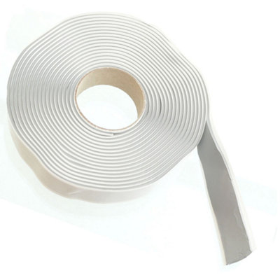 Crusader W4 White Caravan Motorhome Mastic Sealing Strip 19mm x 5m x 2.5mm