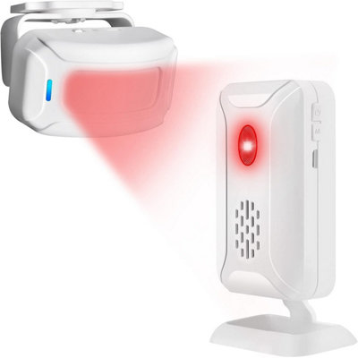 Cruxer Wireless PIR Motion Sensor Alarm, Home Safety, Elderly Care ...