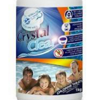 Crystal Clear Ultimate Chlorine Tablets 50 x 20g for Hot Tubs, Spa ...