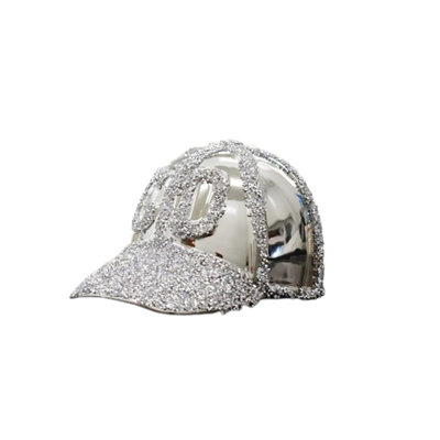 Crystal Crushed Jewel Diamond Baseball Cap | DIY at B&Q