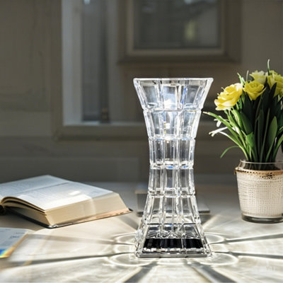Crystal Diamond RGB LED Table Lamp with Remote Control