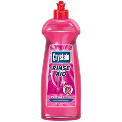 Crystale Dishwasher Rinse Aid - Pink Grapefruit 500ml