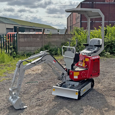 Crytec CREX6-M Petrol 600kg Micro Excavator Digger Loncin Engine