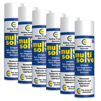 CT1 MultiSolve Adhesive and Sealant Cleaner 500ml - Pack of 6