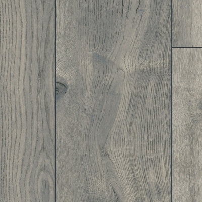Cuatt Aq D4765 Petter Grey Wood Effect Click Laminate Flooring - Plank ...