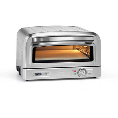 Cuisinart Pizza Oven CPZ120U Indoor with 12.5 Inch Stone, Adjustable ...