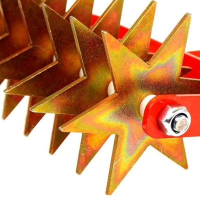 Cultivator, Rotary Hand Soil Scarifier Cultivator with Handle, 22 cm ...