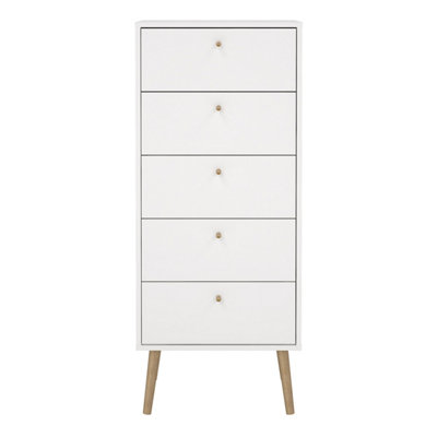 Cumbria Narrow Chest with 5 Drawers
