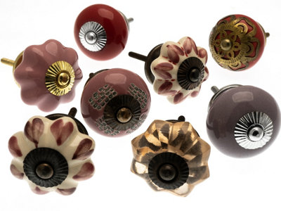 mango tree ceramic knobs