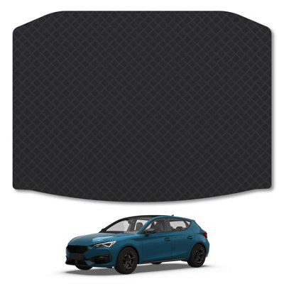 CUPRA LEON (2020+) RUBBER BOOT MAT TAILORED ACCESSORY PROTECTOR LINER ...