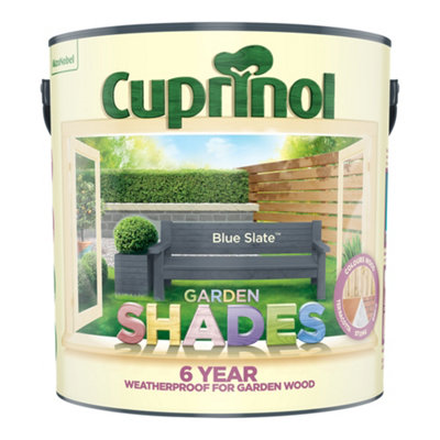 Cuprinol Garden Shades - Blue Slate - 2.5L | DIY at B&Q