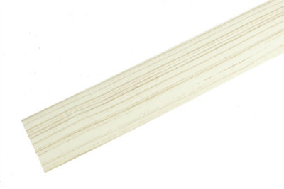 Curtain Rail Track Cover PVC - BLEACHED COVER 20cm long multi pcs