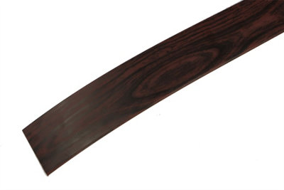 Curtain Rail Track Cover PVC - MAHOGANY COVER 20cm long multi pcs
