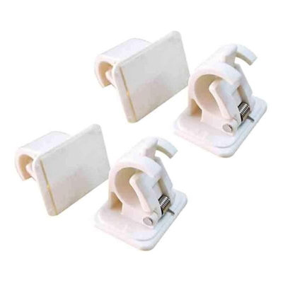 Curtain Rod Bracket Self Adhesive Hooks for Curtain Rod Towel Rod Easy ...