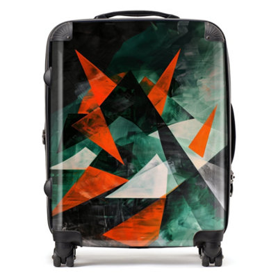 Curved Geometry Suitcase - Large