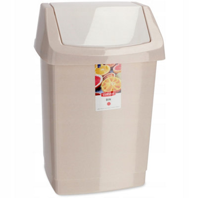 Curver waste bin Plastic, Plastic, 38 x 33.5 x 64 cm, Beige (50 L)