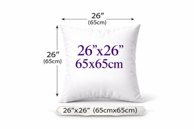 Cushion Pad Hollowfiber Inner Insert Scatter Filler Deep Filled Plum ...