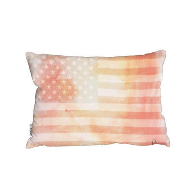 Cushions - American Flag Subtle (Cushion) / 45cm x 30cm | DIY at B&Q