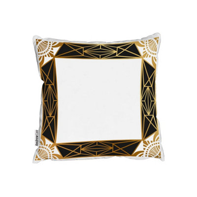 Cushions - Art Deco Border (Cushion) / 45cm x 45cm