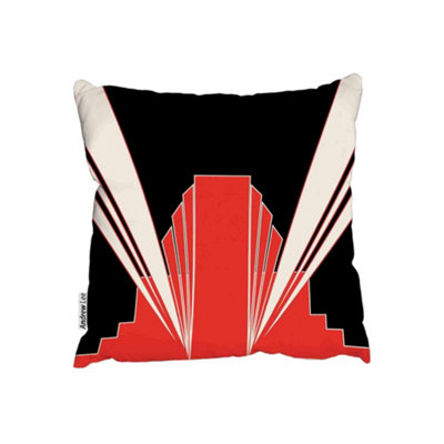 Cushions - Art Deco Building (Cushion) / 45cm x 45cm