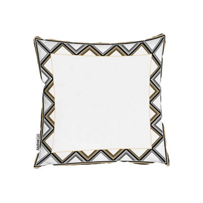Cushions - Art Deco Patterned Border (Cushion) / 60cm x 60cm