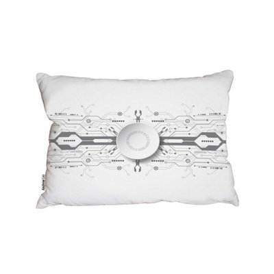 Cushions - concept with various technology elements (Cushion) / 45cm x ...