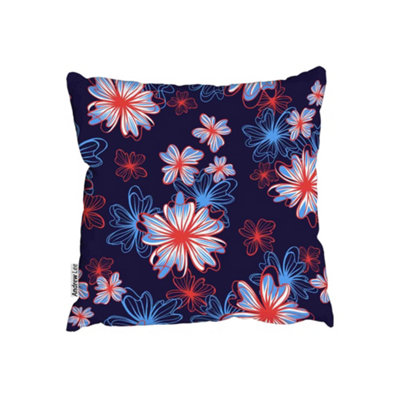 Cushions - Floral bold (Cushion) / 45cm x 45cm | DIY at B&Q