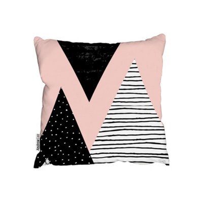 Cushions - Geometric Triangles (Cushion) / 45cm x 45cm | DIY at B&Q