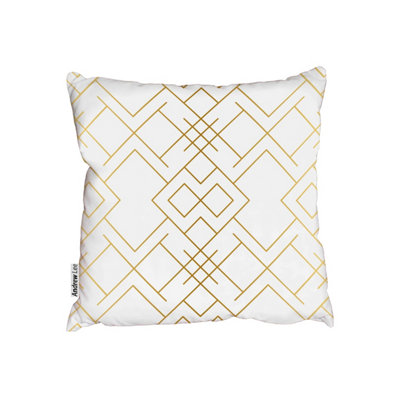 CUSHIONS - GEOMETRIC WITH RHOMBUS AND NODES (CUSHION) / 60CM X 60CM