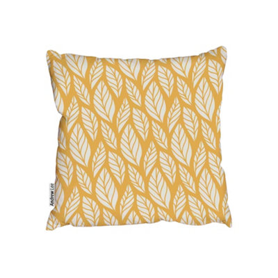 Cushions - Hand drawn leaves (Cushion) / 60cm x 60cm | DIY at B&Q