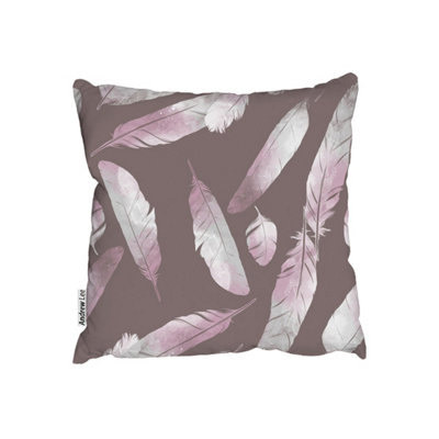 Cushions - Imprints bird feathers (Cushion) / 45cm x 45cm | DIY at B&Q