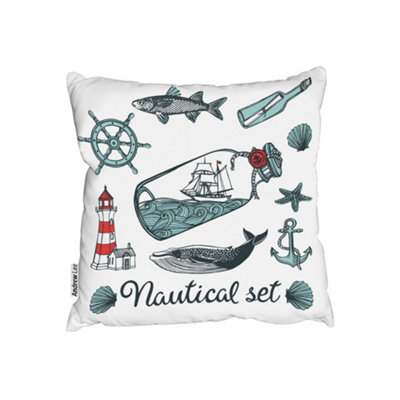 Cushions - Nauticle Items (Cushion) / 45cm x 45cm | DIY at B&Q