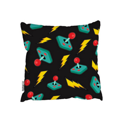 Cushions - retro video game joystick (Cushion) / 60cm x 60cm