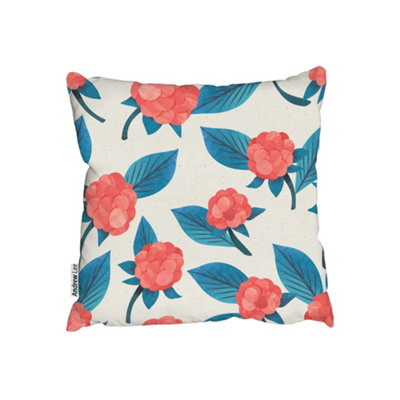 Cushions - Watercolour floral pattern (Cushion) / 60cm x 60cm