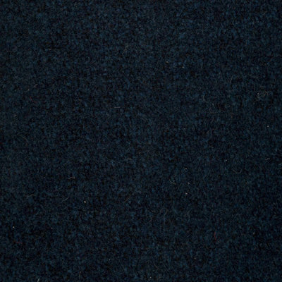 Cut Pile Heavy Duty Carpet Tiles(50X50cm)Flooring Dark Blue. Latex pre ...