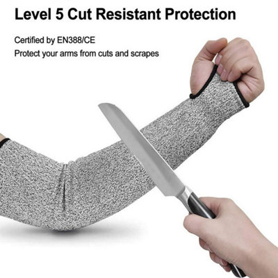CUT RESISTANT SLEEVES CUT RESISTANT KNIT SLEEVES 1 PAIR