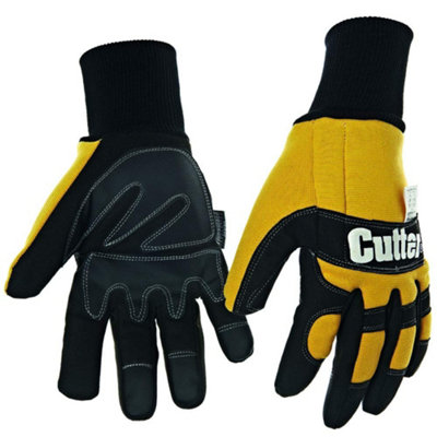 Cutter CW500 Professional Chainsaw Glove - Thermal Yellow SIZE M