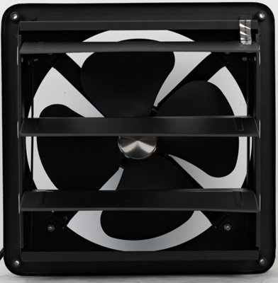 Cyclone 12" Industrial Axial Extractor Fan with Shutters