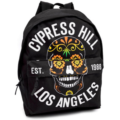 Cypress Hill Unisex Black Logo Backpack (One Size)