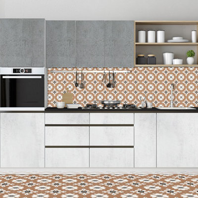 d-c-fix Concrete White Self Adhesive Vinyl Wrap Film for Kitchen ...