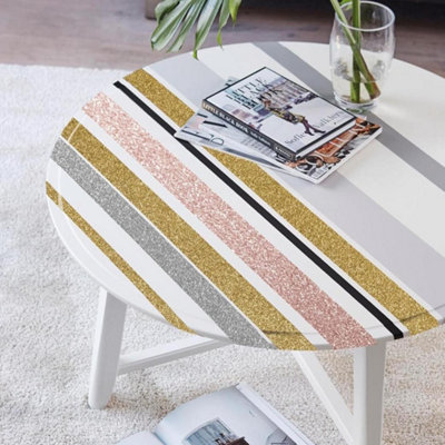 D-C-Fix Deco Classic Glitter Effect Gold Self Adhesive Film 2m x 45cm