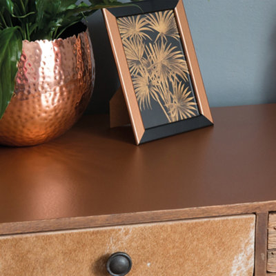 D-C-Fix Hammered Copper (0321) Sticky Backed Vinyl (L)150cm (W)45cm