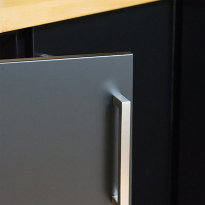 D-C-Fix Matt Black Self-adhesive Furniture Wrap (L)5m (W)675mm